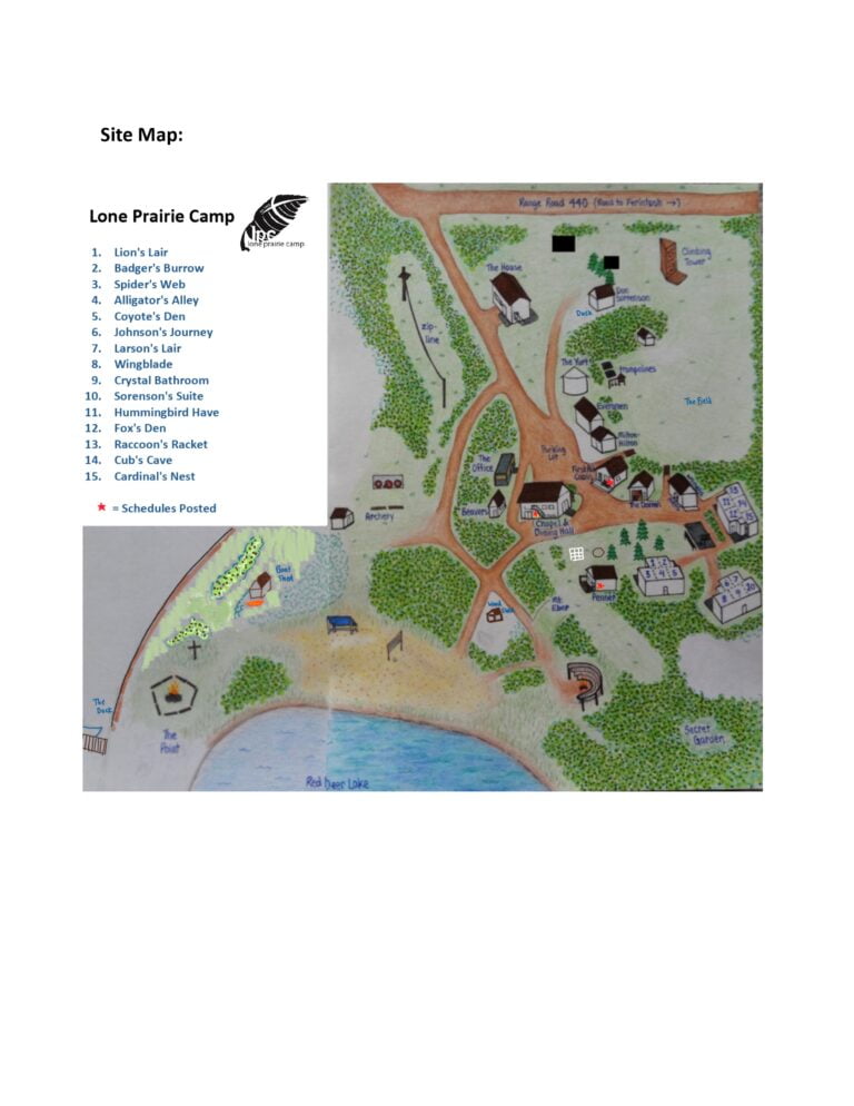 Facilities – Lone Prairie Camp
